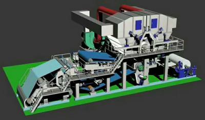 China 1092mm-2200mm A4 paper paper making machine,1575type and 1760type Corrugated paper machine for sale