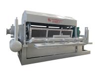 China PLC Controlled Fully Automatic Egg Tray Machine 4x8 5000pcs/h 120kw for sale