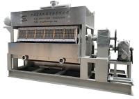 China Fully Automatic Egg Tray Machine 78-84kg/hr Waste Paper Pulp Molding Production Line for sale