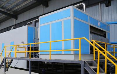 China Alte Zeitungs-vollautomatisches Ei Tray Machine Different Capacity zu verkaufen