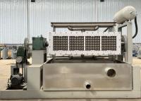 China Fully Automatic Egg Tray Machine 4by4 80kw 3000pcs/h Rotary Type Mold for sale