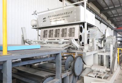 中国 パルプの鋳造物の卵の皿の生産ライン、紙くずの卵のカートン機械5000pcs/Hour 販売のため