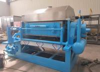 China Semi Automatic Egg Tray Machine 60kw 30 Holes 2000-4000pcs Copper Mold Forming Machine for sale