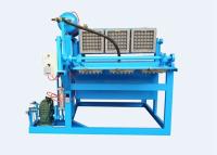 China 800pcs/Hr Semi Automatic Egg Tray Machine 4 Molds 600x800mm Sun Dry for sale