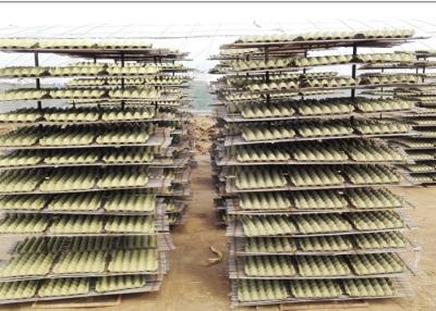 中国 日曜日の下に乾燥した1台の側面1000 Pcs/Hrの半自動卵の皿機械 販売のため