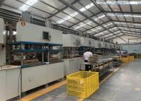 China Semi-Automatic Biodegradable Pulp Molding Tableware Machine 700kg/Day 350 Pcs Per Hour for sale