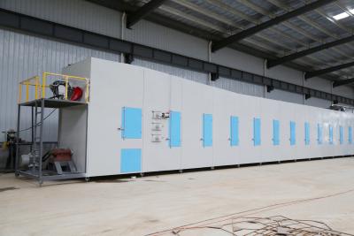 中国 ペーパー パルプは6つの層箱形乾燥器機械100kw天燃ガスの乾燥に卵を投げつける 販売のため