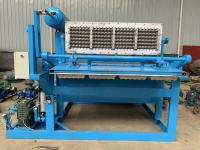 China 800pcs/Hr Semi Automatic Egg Tray Machine 4 Molds 600x800mm Sun Dry for sale