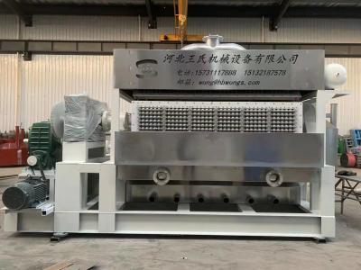 中国 380v 50hz 7000pcs/H Paper Egg Tray Machine With 6 Layers Metal Dryer 販売のため