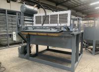 China Paper Processing 3pcs Mold Semi Automatic Egg Tray Machine Small Recyled for sale