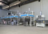 China Fully Automatic Egg Tray Machine 3000pcs/h 16 Molds Rotary Type Paper Tray Making Equipment for sale