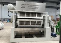 China 4000pcs/h Fully Automatic Egg Tray Machine 380V with Metal Oven Dryer for sale