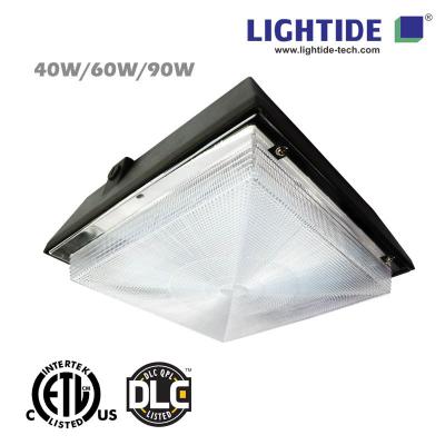China DLC Premium Fuel Pump Canopy LED Luminaires/LED Gas Station Light, 60W for sale