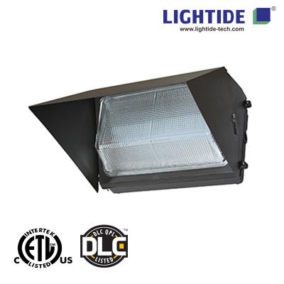 China DLC premium Semi Cut-off LED Wall Pack Lights-Glass Refracto, 90W, 5 years warranty for sale