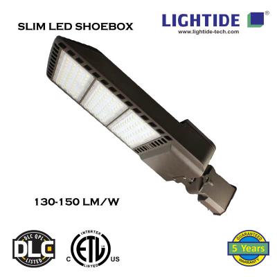 China Slim LED Parking Lot Lights | Shoebox Lights 300W, 100-277vac, 5yrs warranty for sale