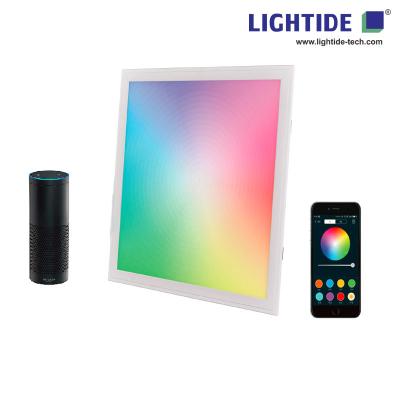 China Smart RGBW LED Panel Lights with Bluetooth Control, 4'X2', 50W, 100-277VAC, 3 yrs warranty for sale