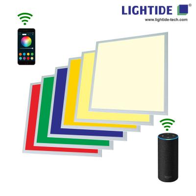 China CE RGBW+CCT Changing led ceiling light Panel,  Bluetooth & WIFI Alexa, 200-240vac, 40W, 3 yrs warranty for sale