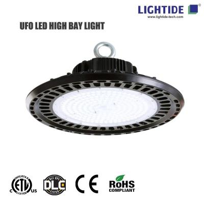 China Lightide LED UFO High Bay Lights 200W, DLC/cETL/CE, 100-277VAC, 160 lm/W, 5 yrs warranty for sale