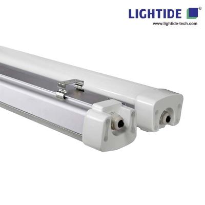 China IP66 Tri-proof LED Batten Lights, 100-277vac, 80W, 150 LPW, 150CM, DLC/CE qualified, 5-yrs warranty for sale