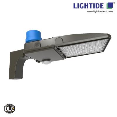 China Lightide DLC Qualified 100 watt LED Parking Lot Light replacement for 250watt MH lights for sale