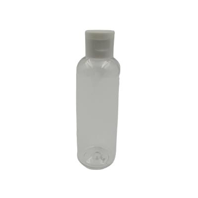 Chine Bouteilles de plastique transparent Bouteille d'huile pour cheveux Bouteille d'emballage cosmétique avec couvercle supérieur à vendre