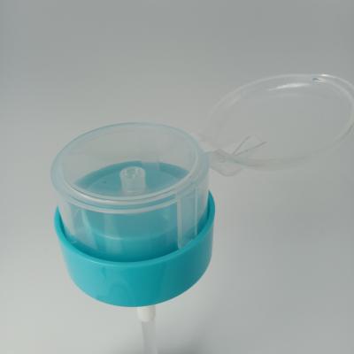 Cina Conveniente pompa di pulizia unghie a vite in plastica verde PP per lavarsi le mani in vendita