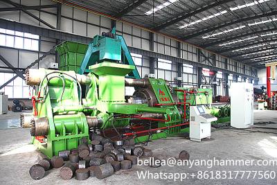 China CNC recycled scrap metal aluminum briquette press machine for sale