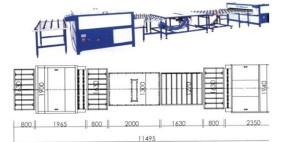 China Horizontal Double Glazing Glass Machine for sale
