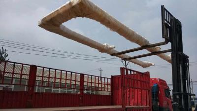 China C Crab for Glass Crates Loading&Unloading from Containers,U Shape Container Unloading Crane,C Clamp for Glass Unloading for sale