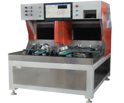 China Máquina de pulido de esquinas de vidrio de seguridad de una cabeza CNC con dos satores de trabajo,máquina de bordado de esquinas de vidrio CNC en venta