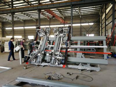 Китай UL Standard CNC Four Corner Welding Machine for PVC Window,CNC Vertical Four-Point Welder (Степная четырёхточечная сварная машина с ЧПУ) продается