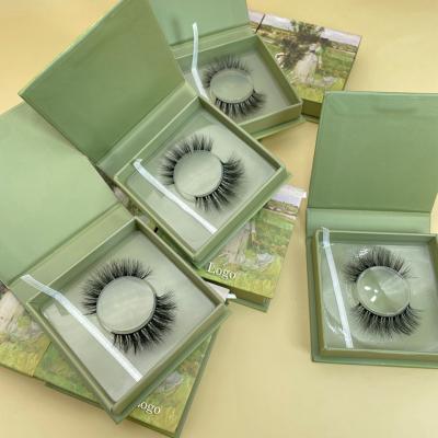 Cina Fairly Light Custom Eyelashes Current Custom Packaging 100% Handmade False Mink Eyelashes Private Label in vendita