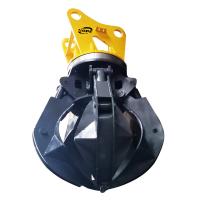 Quality Yelllow Alloy Steel Digger Lotus Grabber For Excavator Komatsu Doosan Sany Xcmg for sale