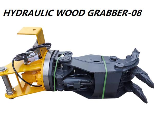 Quality Aftermarket Hydraulic Grab Attachment For Excavator 1.7 Ton Custom for sale