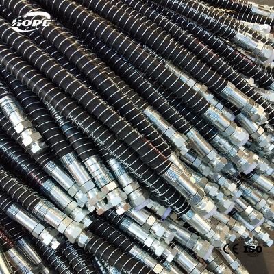 China Breaker High-pressure Hose Hydraulic Pipeline Head Pipeline Parts Hammer Body Hose for sale