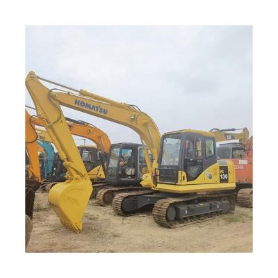 Китай Оригинальный двигатель 13TON Использованный мини экскаватор Komatsu PC130-7 PC120 PC130 с гидравлическим пальцем продается