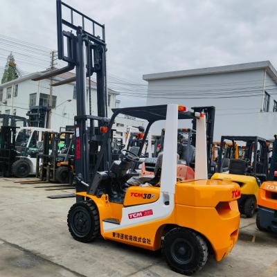 Cina 3000 kg motore diesel carrello elevatore 3 tonnellate in Giappone Originale Komatsu TCM Toyota FD30 FD30T6 in vendita