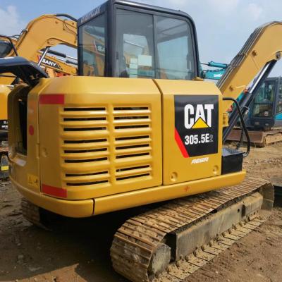 Китай 305.5E2 CAT экскаватор 5тонная подержанная гусеница мини-экскаватор Малый экскаватор 4000 продается