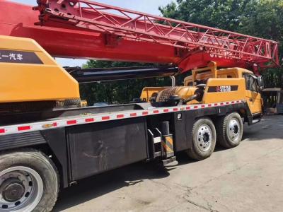 Cina A prezzi accessibili SANY 75 tonnellate STC750 Used Hydraulic Mobile Truck Crane con motore originale in vendita