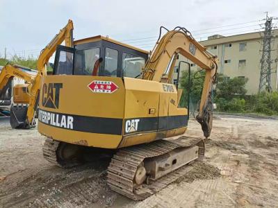 Cina Escavatore usato CAT E70B 7TON Peso operativo a Shanghai adatto a qualsiasi terreno in vendita