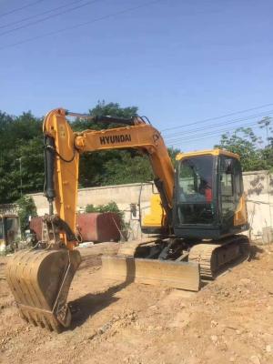 Cina 4m3 Capacità del secchio Boutique HYUNDAI 75 Escavatore a trascinatore Macchine da costruzione usate in vendita
