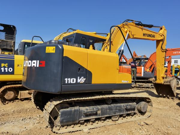 Quality Used Excavator Hyundai 110 11TON Crawler Excavator Good Condition Original for sale