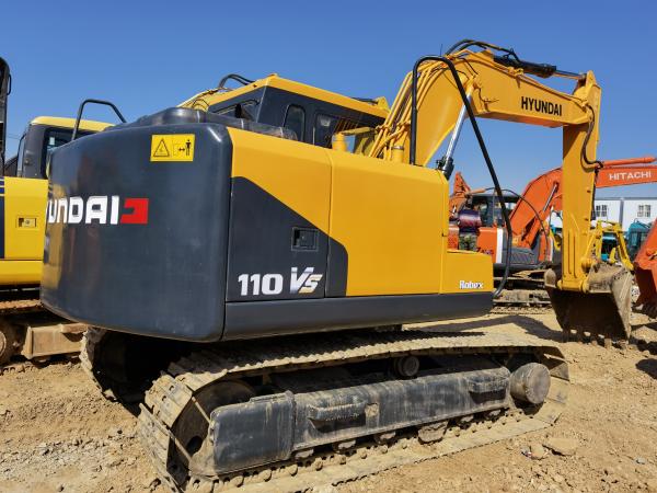 Quality Used Excavator Hyundai 110 11TON Crawler Excavator Good Condition Original for sale