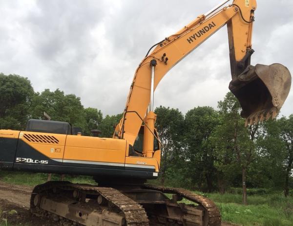 Quality 52TON Operating Weight Hyundai 520-9 Crawler Excavator with Original Hydraulic for sale