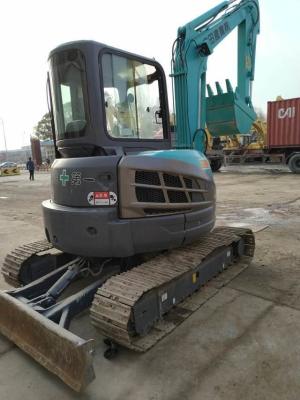 China Max. Lifthoogte 44m 2021 Gebruikte Japan 5,5 Ton KOBELCO SK55 SK55SR-3 Mini Graafmachine Te koop