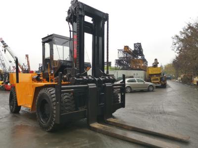 China Versatile Folklifter 20t 10000kg Forklift Truck with AC Heater and Routine Fork Width for sale