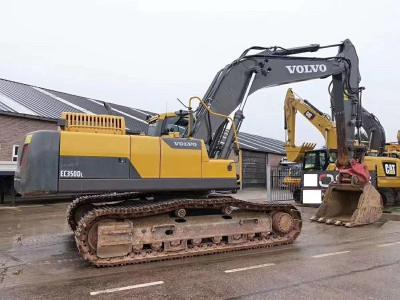 China 35000 KG peso da máquina Volvo EC350D escavadeira com outra bomba hidráulica em Xangai à venda