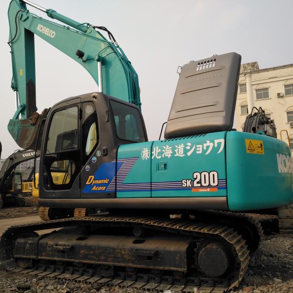 Quality Kobelco SK200 Excavator from Japan with 0-2000 Working Hours and 3ton Max. Lifting Load for sale