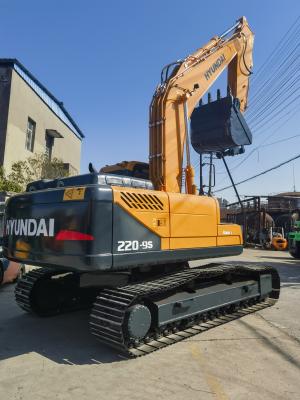 China 20 ton bedrijfsgewicht Tweedehands originele Hyundai 220LC-9S graafmachine voor snelle verzending Te koop