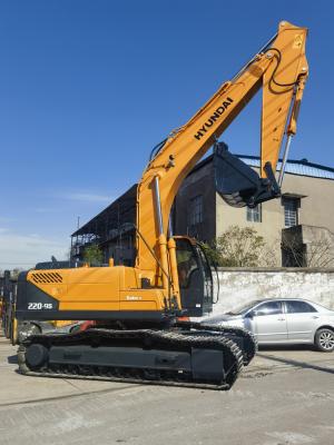 China 20 ton bedrijfsgewicht Tweedehands originele Hyundai 220LC-9S graafmachine voor snelle verzending Te koop